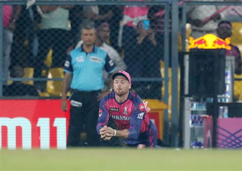 Jos Buttler Pulled Off A Stunner Running In From Long Off To Send Back