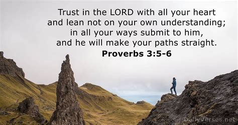 136 Bible Verses About Proverbs 3 5 NASB NIV DailyVerses Net