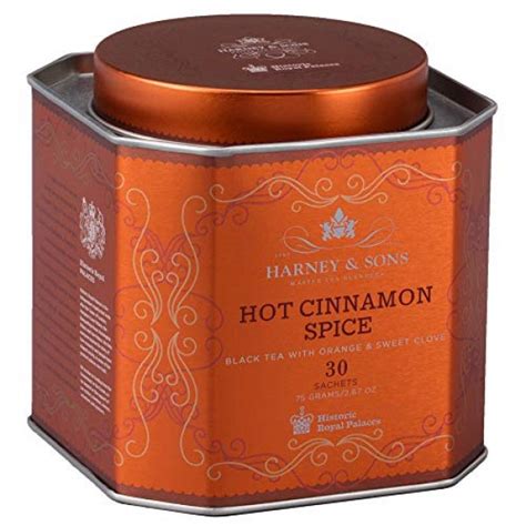 Harney Sons Hot Cinnamon Spice Tea Tin Black Tea
