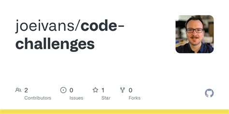 Github Joeivans Code Challenges