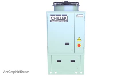 Air Cooled Chiller 3d Model Download
