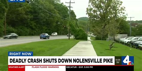 Deadly Crash Shuts Down Nolensville Pike
