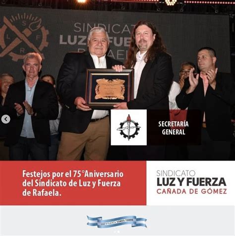 El Sindicato De Luz Y Fuerza De Rafaela Festejo Su 75° Aniversario