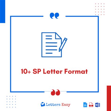 10 Sp Letter Format Examples How To Start Email Template Letters