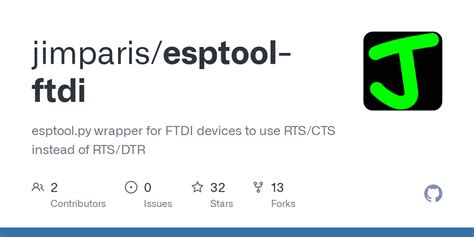 GitHub Jimparis Esptool Ftdi Esptool Py Wrapper For FTDI Devices To Use RTS CTS Instead Of