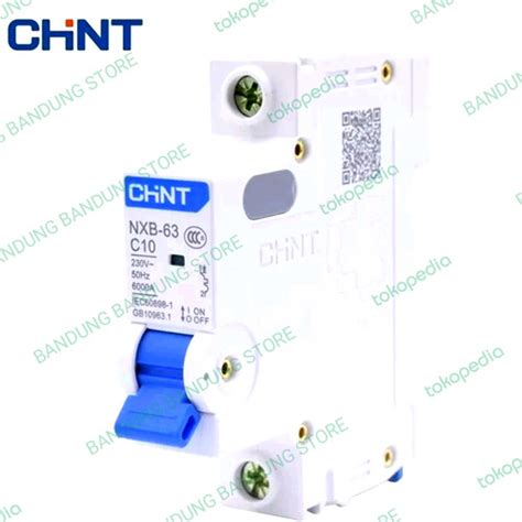 Jual Chint Mcb 10a 1p 220v Sni 1x Mcb 1p 220v Sni 10a Mcb 1p 10a 220v