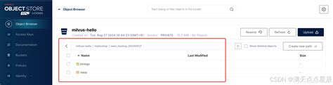 Milvus向量数据库 数据备份与恢复milvus Backup Csdn博客