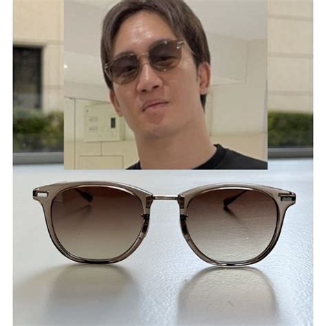 ブレイキングダウン会見でも！【最新！】朝倉未来さん Eyevan サングラス 色も同じ ファッション小物