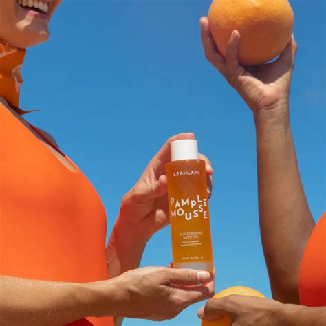 Huile Pour Le Corps Bio Pamplemousse Leahlani Skincare Replenishing