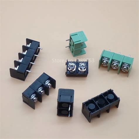10pcs 8 5mm Pitch Connector KF8500 Pcb Screw Terminal Block Connector 2 Pin 3 Pin 4Pin Green
