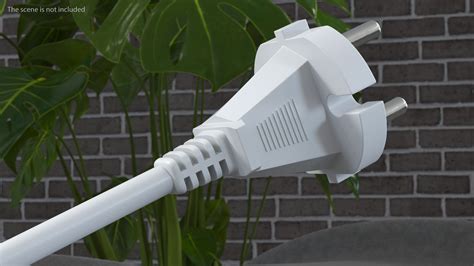 type e electric plug white rigged for maya 3d model 39 ma free3d