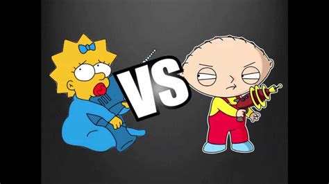 Stewie Griffin Vs Maggie Simpson Youtube