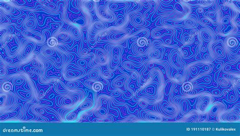 Line Art Pattern With Topology Background On Background Technology
