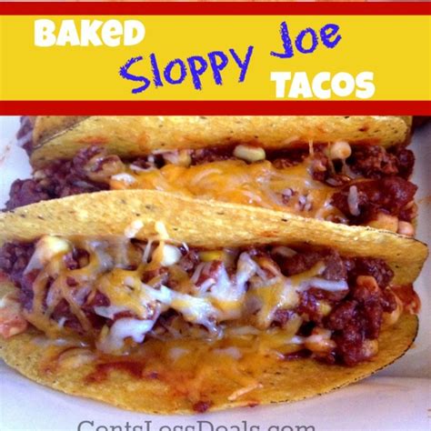 Baked Sloppy Joe