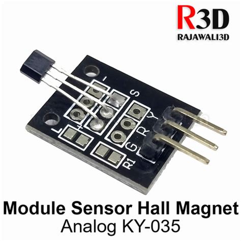 Jual Sensor Hall Magnetic Analog Module Sensor Modul Ky 035 Kab