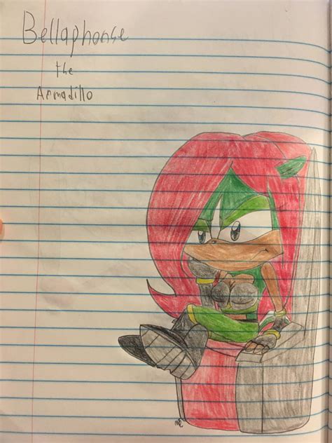 Sonic Oc Bellaphonse The Armadillo By Melodeycooper On Deviantart