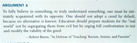 Analyze The Following Seven Arguments By Completing