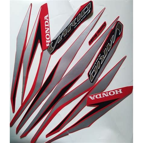 Jual Stiker Striping Honda Vario Led Iss 125 2019 AHAMOTOR Shopee