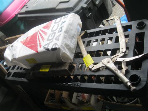 Vise Grip Clamp Grease Gun And Grease And Receiver Tailer Hitch