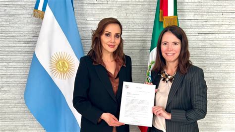 Senadora Panista Lilly Téllez Invita Al Presidente De Argentina