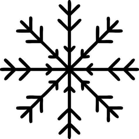 Snowflake Icon Premium Ai Generated Vector