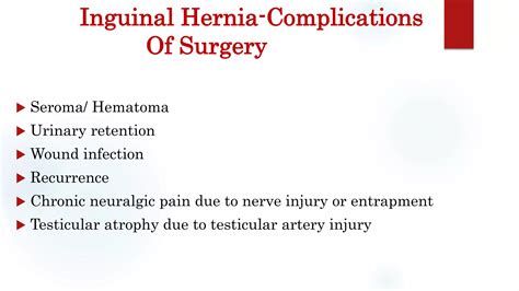 Inguinal Hernia Groin Swellings Pptx