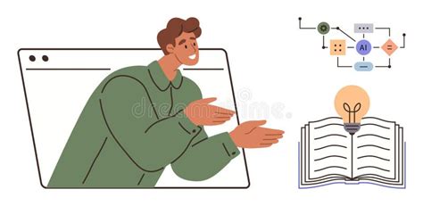 Explaining Flowchart Stock Illustrations 102 Explaining Flowchart