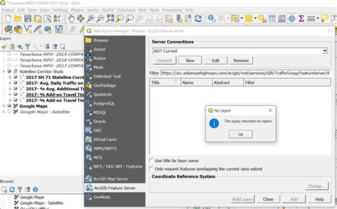 Data Source Manager Connecting To Arcgisfeatureserver · Issue 39576