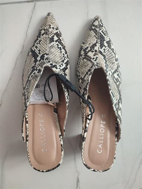 Шльопки каблук змія — ціна 350 грн у каталозі Шльопанці Купити жіночі речі за доступною ціною на