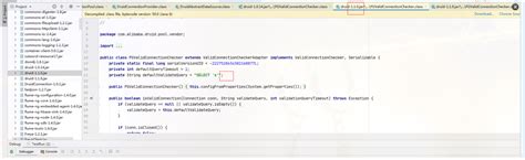 Druid 1014jar连pg库报错根本原因 Javasqlsqlexception Validateconnection