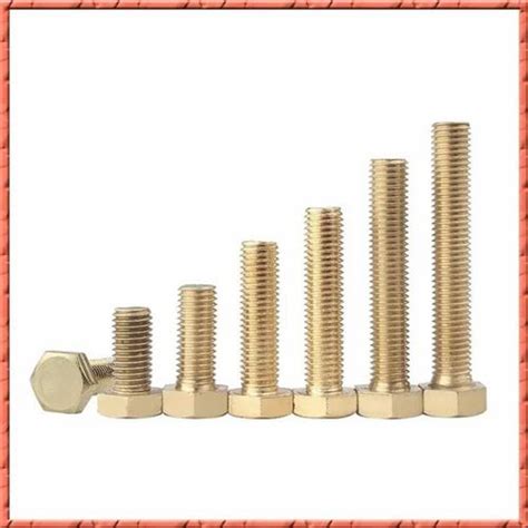 Brass Hex Bolt At ₹ 12piece Hexagonal Brass Bolts In Pune Id