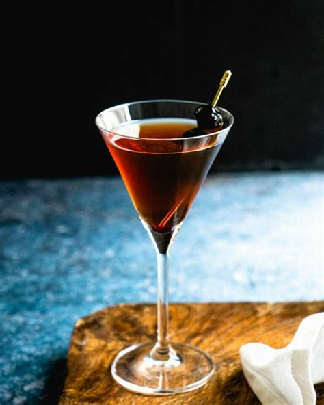 Manhattan Cocktail Ingredients And Variations A Couple Cooks