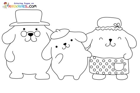 Desenhos De Pompompurin Para Colorir