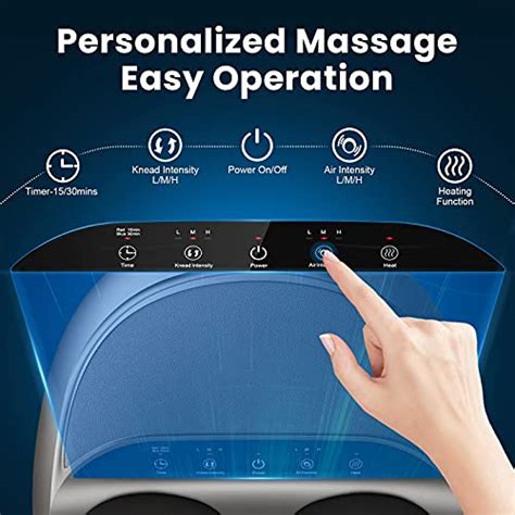 Renpho Foot Massager Machine With Heat Shiatsu Deep Kneading Multi