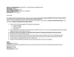 Assignment 1 Introduction To Database Concepts COMP Assignment 1