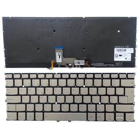 Bitlab Keyboard Lenovo Ideapad Yoga Itl Without Frame Backlit Light Gold Pt