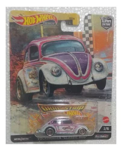 Hot Wheels Premium Volkswagen Cassic Bug Serie Drag Strip Envío gratis