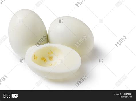 Boiled Peeled Eggs On Image And Photo Free Trial Bigstock