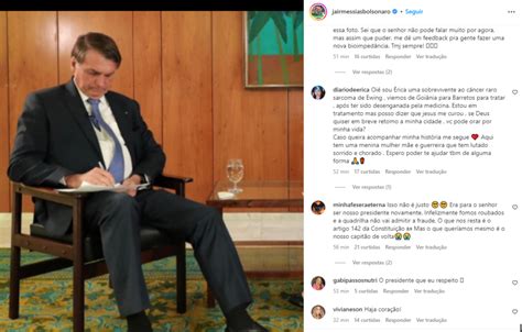 Bolsonaro Publica Foto Em Que Estaria Assinando Documento Brasil