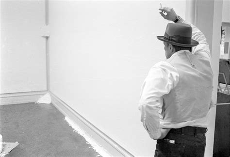 Joseph Beuys With Fettecke 1969 From When Attitudes Become Form