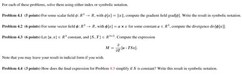 Solved For Each Of These Problems Solve Them Using Either