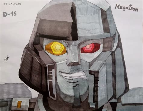 Tfone D 16 Megatron Fanart In 2024 Transformers Fan Art Megatron