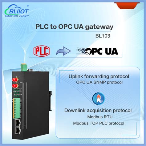 BLIIoT BL103 PLC To OPC UA Gateway