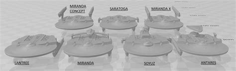 Free Stl File Miranda Class And Variants 🖖・3d Print Model To Download・cults
