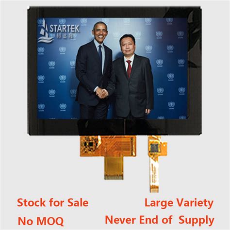 7 0 Inch 1024 600 Full Viewing Angle IPS TFT LCD Display 6 8 Bit Lvds Interface With Capacitive