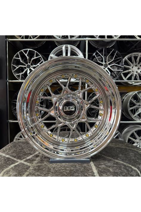 powcan 16 inç 4x100 BBS FM3 CİVİC DOĞAN ŞAHİN UYUMLU Krom Jant