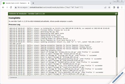 Cómo Instalar Cacti En Centos 8 ️ 2022 Paso A Paso