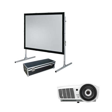 Audio Visual Projector And Screen