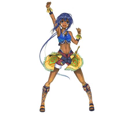 Safebooru 1girl D Absurdres Arm Up Armpits Belt Blue Eyes Blue Hair