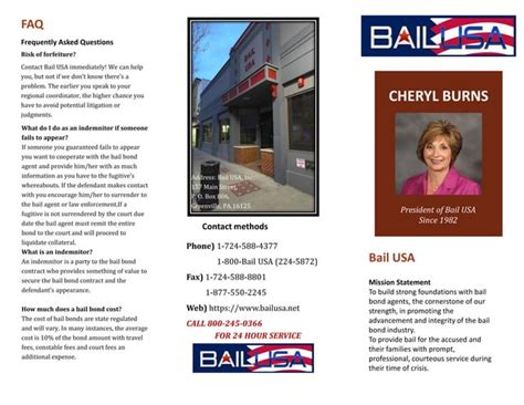 Bail Usa Powerpoint National 2016 Ppt